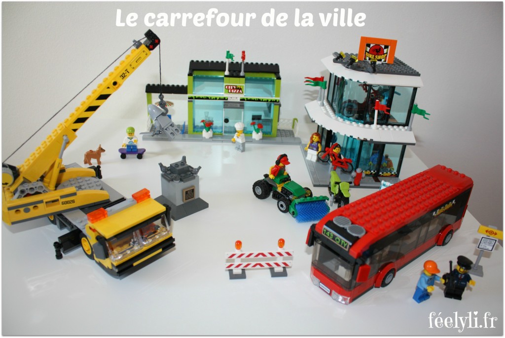 Ca casse les briques #10 – Le carrefour de la ville Lego City – féelyli