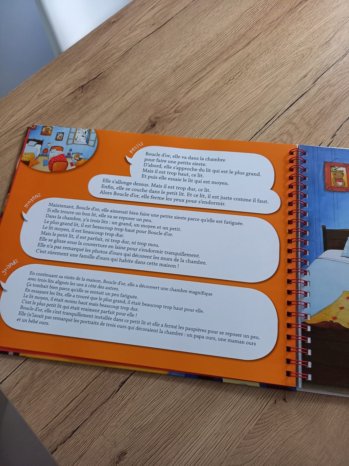 Boucle d’Or et les trois ours – féelyli